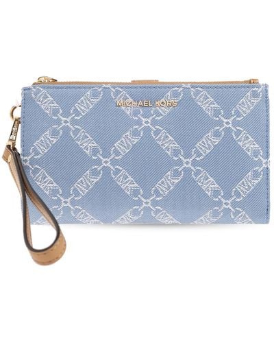 Blue MICHAEL Michael Kors Wallets and cardholders for Women | Lyst