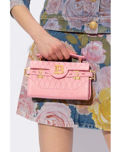 Pink Balmain Bags for Women | Lyst