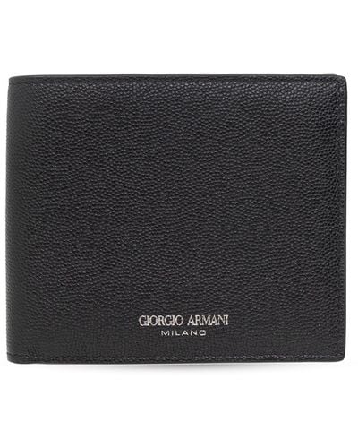 Black Giorgio Armani Wallets and cardholders for Women | Lyst