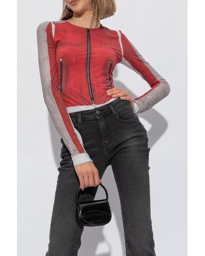 Red DIESEL Bags for Women | Lyst