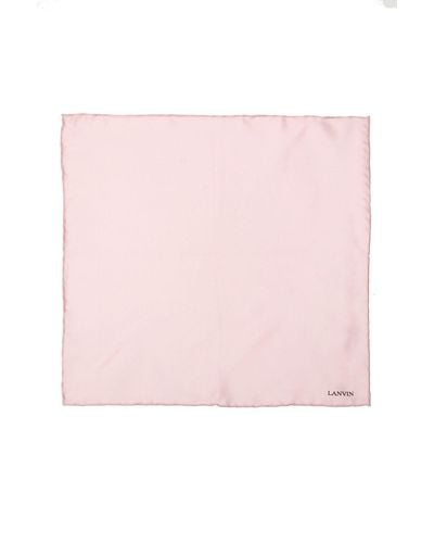 Pink Lanvin Scarves and mufflers for Women | Lyst