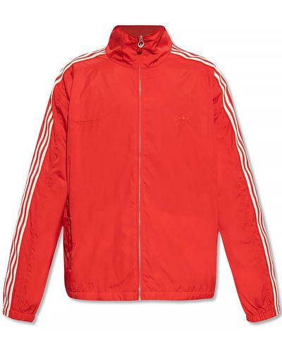 Red adidas Originals Jackets for Women | Lyst