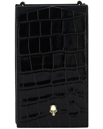 Black Alexander McQueen Phone cases for Women | Lyst