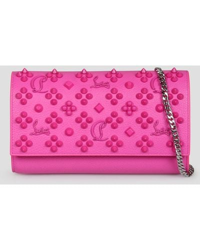 Pink Christian Louboutin Bags for Women | Lyst