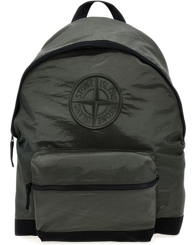 Black Stone Island Backpacks for Men | Lyst