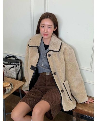 Reversible Faux Fur Coats for Women - Up to 80% off | Lyst