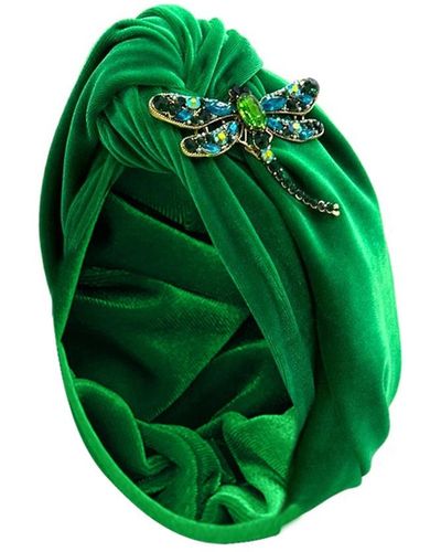 Green Julia Clancey Hats for Women | Lyst