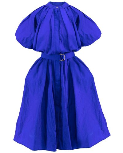Electric Blue Dresses for Women | Lyst