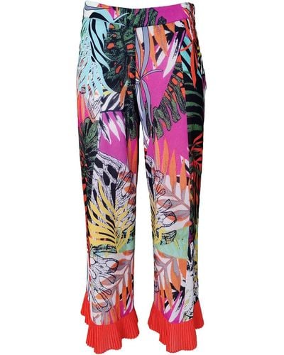 Red Lalipop Design Pants, Slacks and Chinos for Women | Lyst