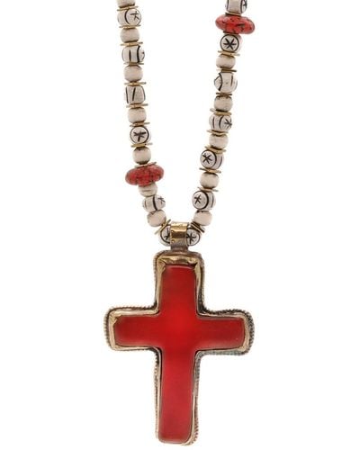 Red Ebru Jewelry Necklaces for Women | Lyst