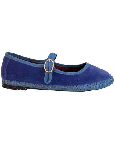 Blue Flabelus Flats and flat shoes for Women | Lyst