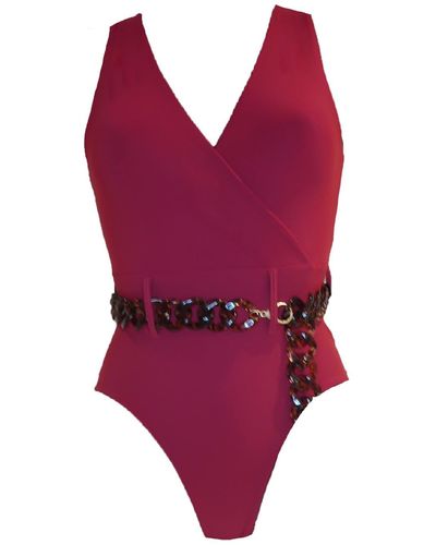 Red Lula-Ru Beachwear and swimwear outfits for Women | Lyst