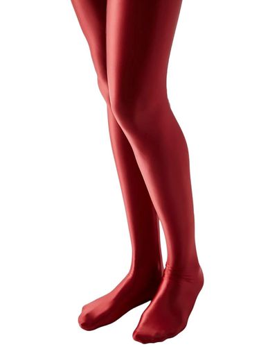 Red Tights and pantyhose for Women | Lyst