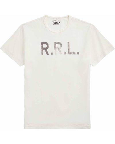 White RRL T-shirts for Men | Lyst