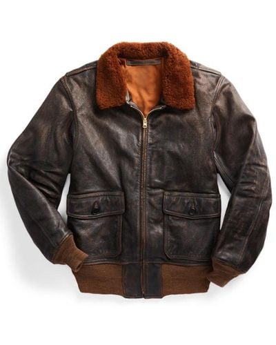 Men's RRL Leather jackets from $1,900 | Lyst