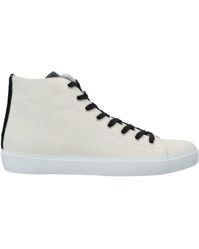 Natural Leather Crown Sneakers for Women | Lyst