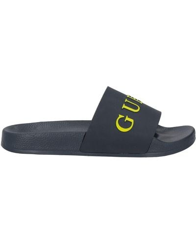 Blue Guess Sandals and Slides for Men | Lyst