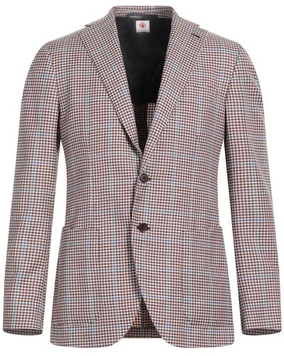 Brown Luigi Borrelli Napoli Jackets for Men | Lyst