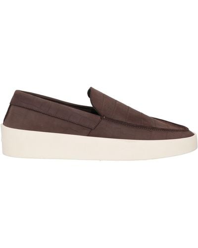 Brown Fear Of God Slip-on shoes for Men | Lyst
