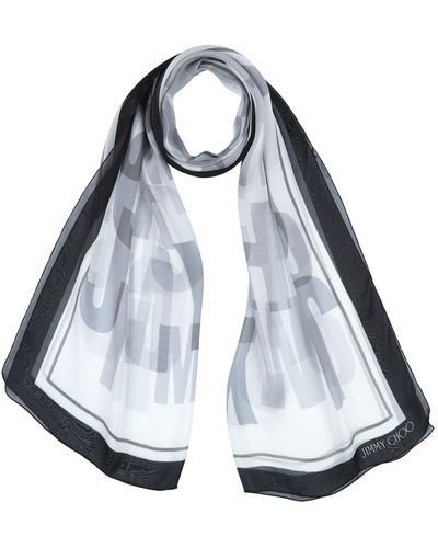 White Jimmy Choo Scarves and mufflers for Women | Lyst