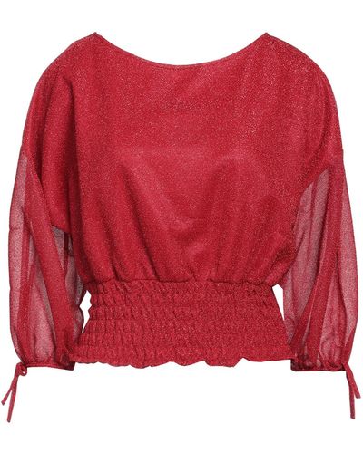 Red ALESSIA SANTI Tops for Women | Lyst