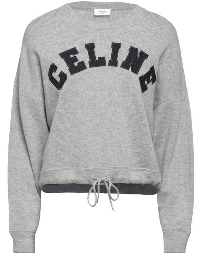Gray Celine Sweaters and knitwear for Women | Lyst