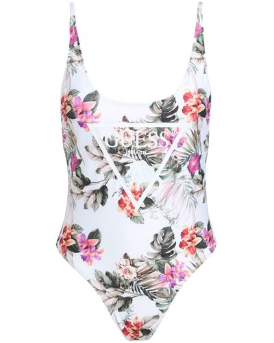 White Guess Beachwear and swimwear outfits for Women | Lyst