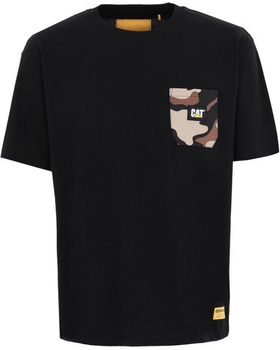 Caterpillar Short sleeve t-shirts for Men | Online Sale up to 75% off ...