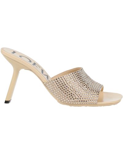 Natural Loewe Heels for Women | Lyst
