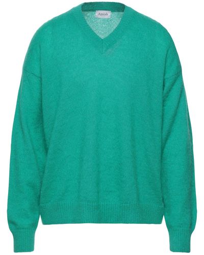 Green AMISH Sweaters and knitwear for Men | Lyst