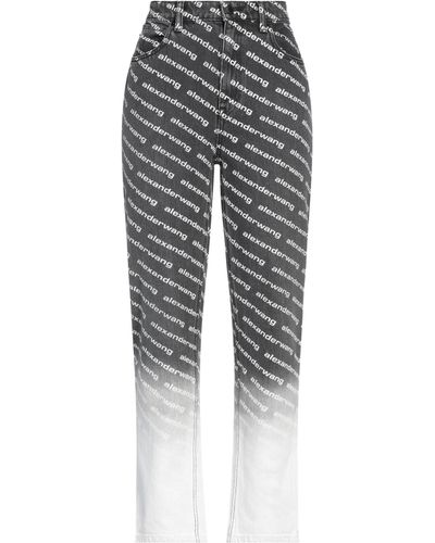 Gray Alexander Wang Jeans for Women | Lyst