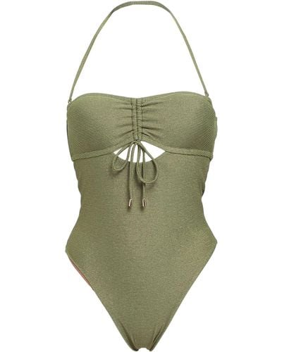 Green Miss Bikini Beachwear And Swimwear Outfits For Women Lyst