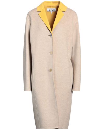 Natural Loewe Coats for Women | Lyst