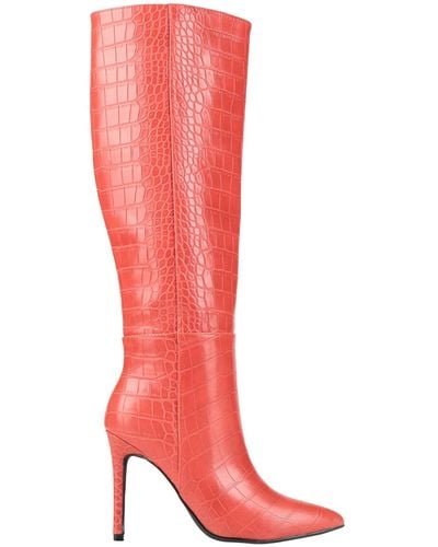 Red Guess Boots for Women | Lyst