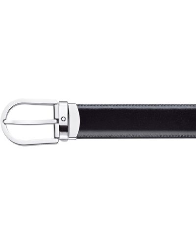 Black Montblanc Belts for Women | Lyst