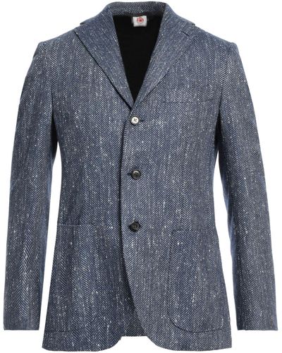 Blue Luigi Borrelli Napoli Jackets for Men | Lyst