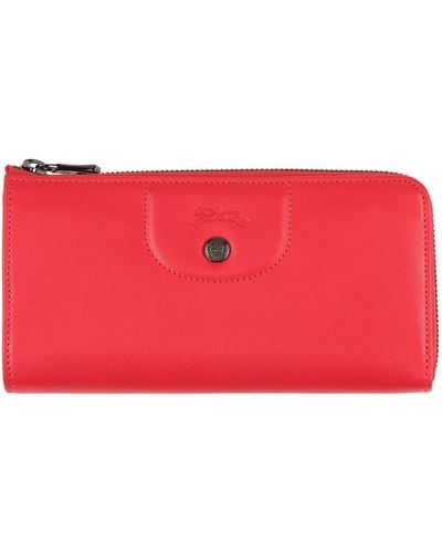 Red Longchamp Wallets and cardholders for Women | Lyst