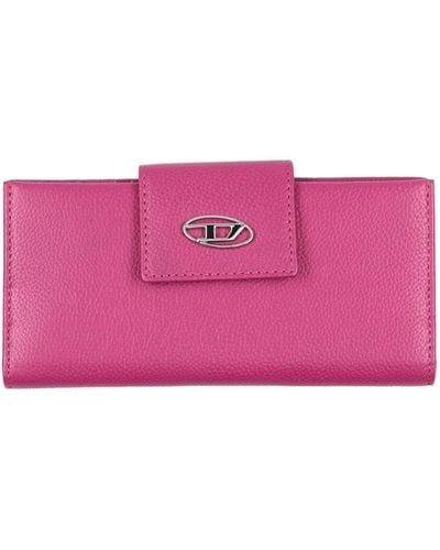 Pink DIESEL Wallets and cardholders for Women | Lyst