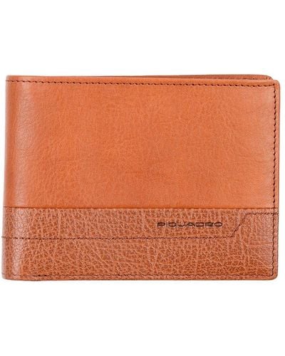 Brown Piquadro Wallets and cardholders for Men | Lyst
