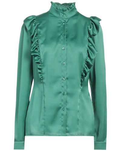 Emerald Green Tops for Women | Lyst
