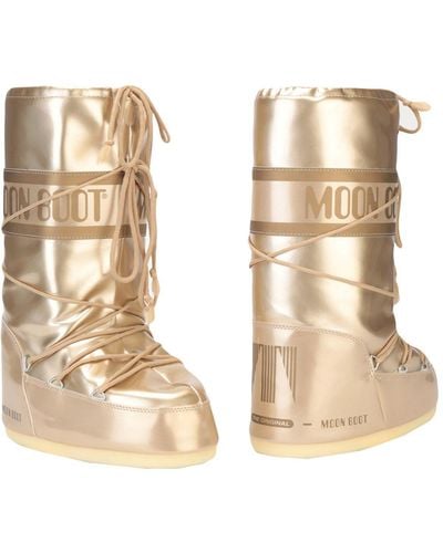 Metallic Moon Boot Shoes for Women | Lyst