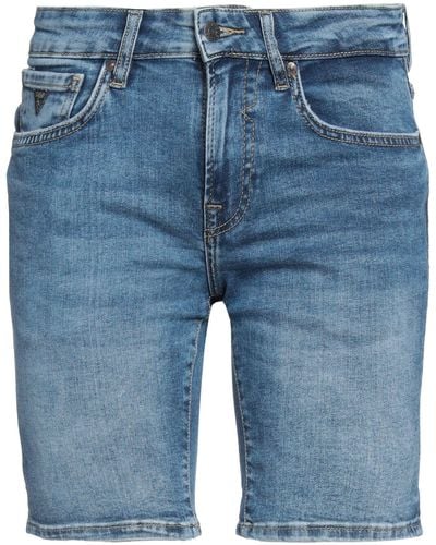 Blue Guess Shorts for Men | Lyst
