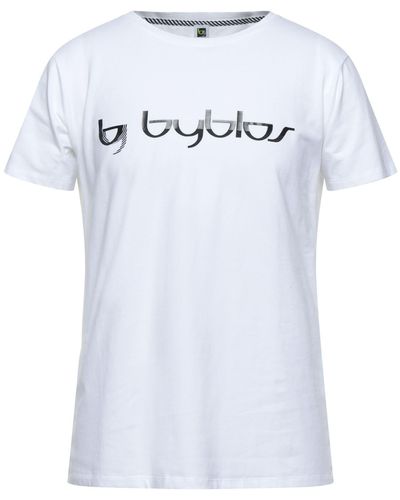 White Byblos T-shirts for Men | Lyst