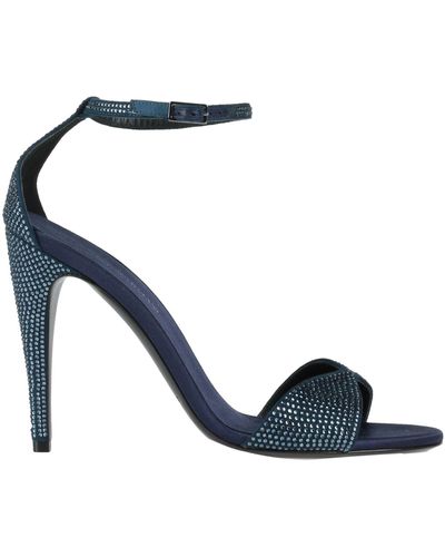 Blue Emporio Armani Heels for Women | Lyst