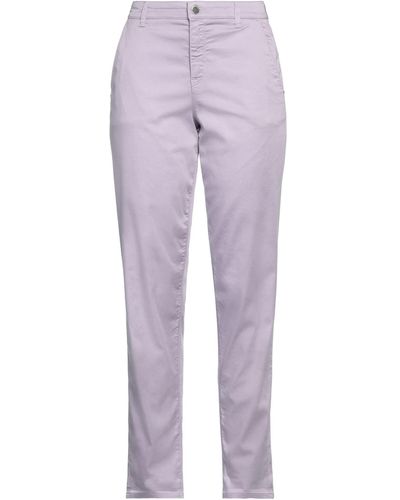 Purple Emporio Armani Pants, Slacks and Chinos for Women | Lyst