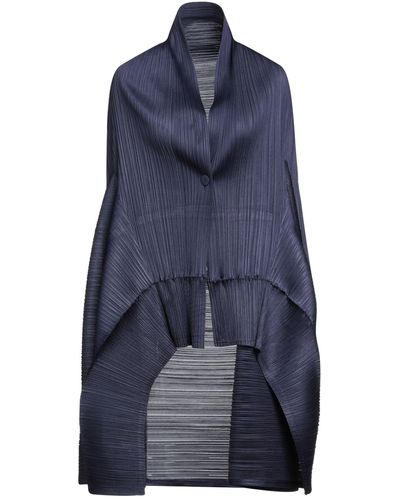 Blue Pleats Please Issey Miyake Jackets for Women | Lyst
