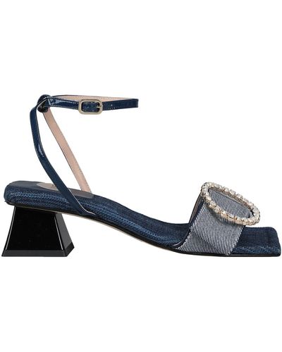 Blue Ras Heels for Women | Lyst