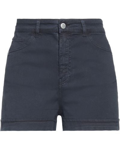 Blue Emporio Armani Shorts for Women | Lyst