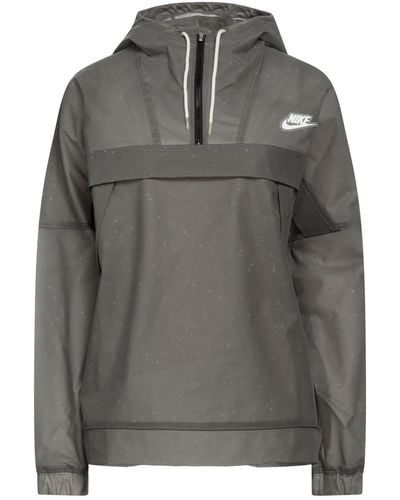 Gray Nike Jackets for Women | Lyst