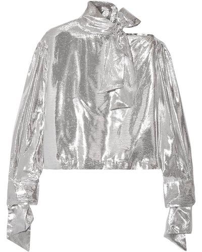 Metallic IRO Tops for Women | Lyst